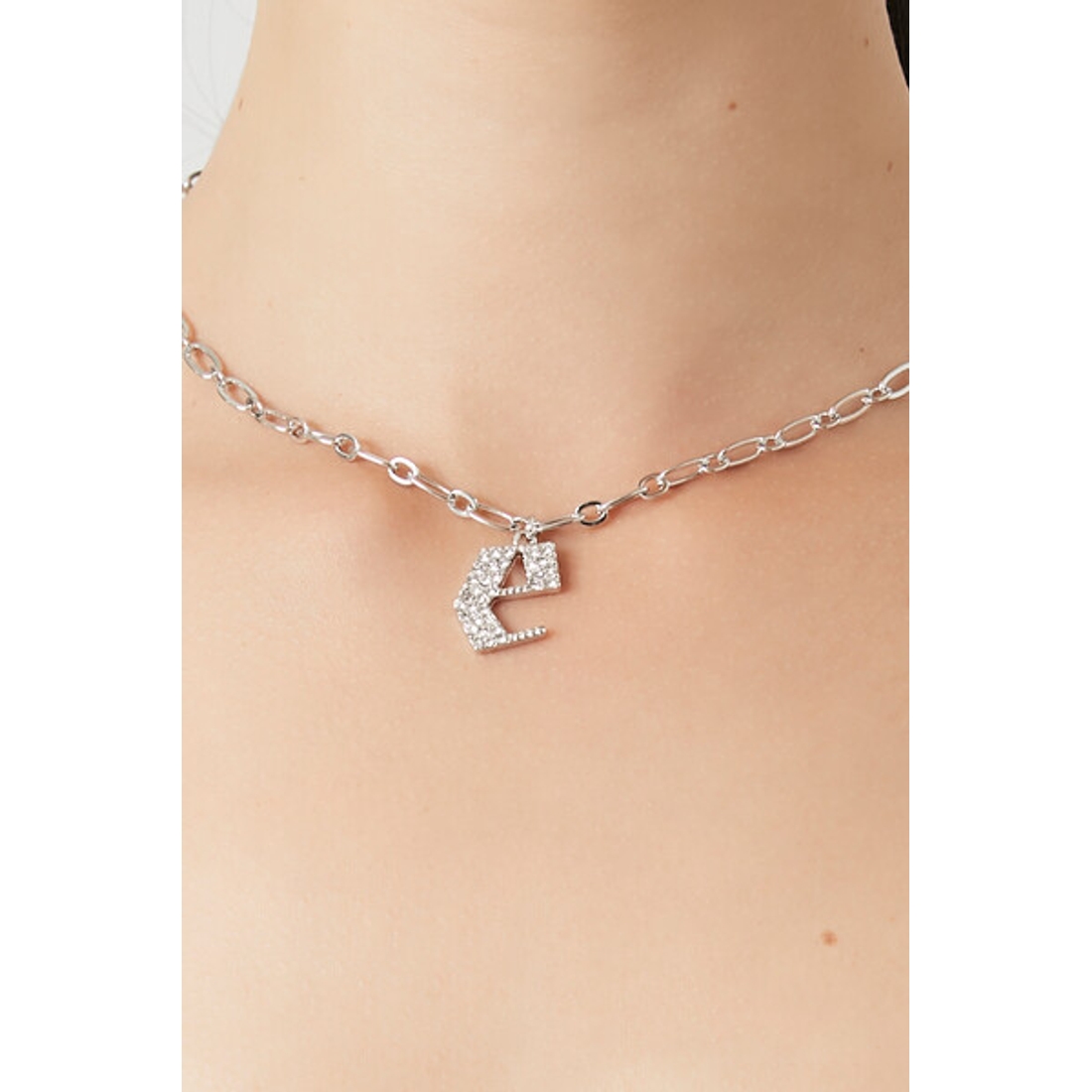 Forever 21 initial necklace store