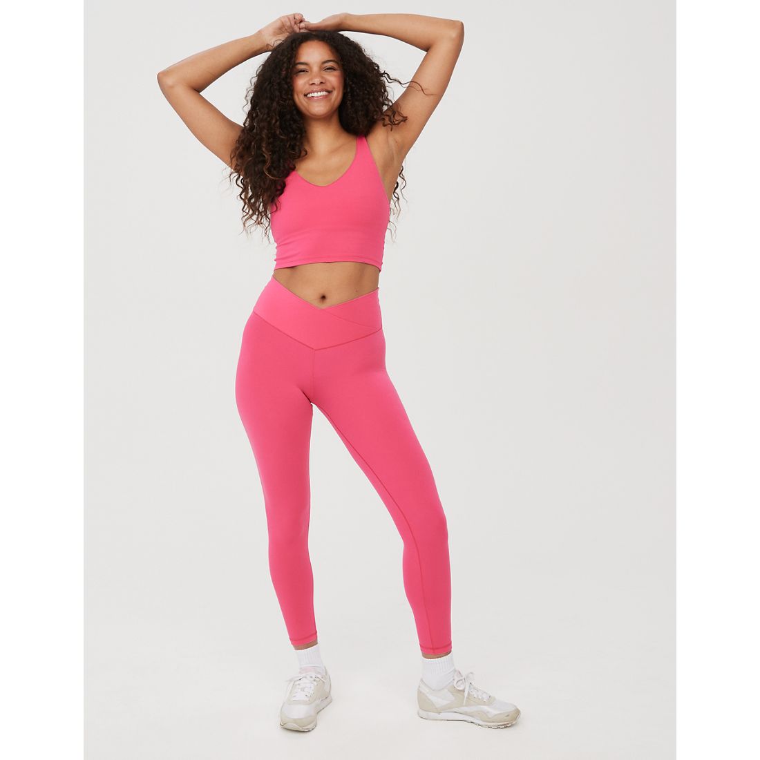 Aerie Real Me High Waisted Crossover Legging available now at The Mills at Jersey Gardens