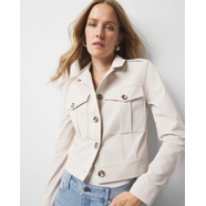 Cropped Utility Jacket available now at La Plaza™ Cropped Utility Jacket available now at La Plaza™