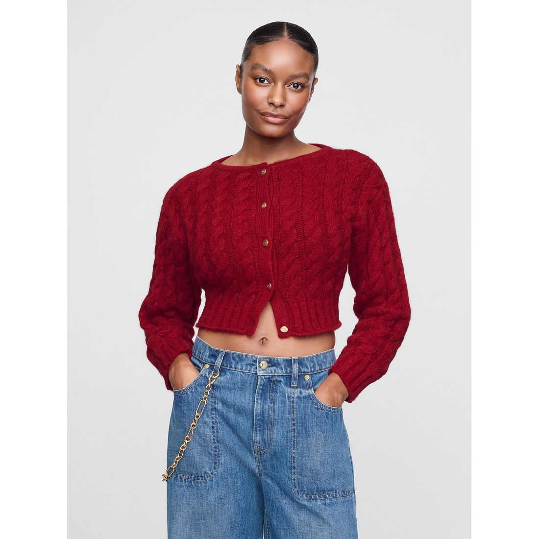 Gap cable knit cardigan store