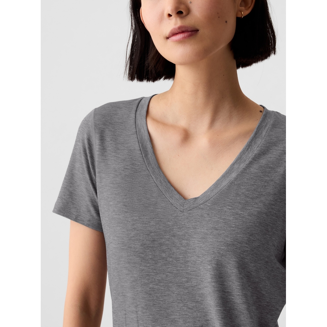 GapFit Breathe V Neck T Shirt available now at Ross Park Mall