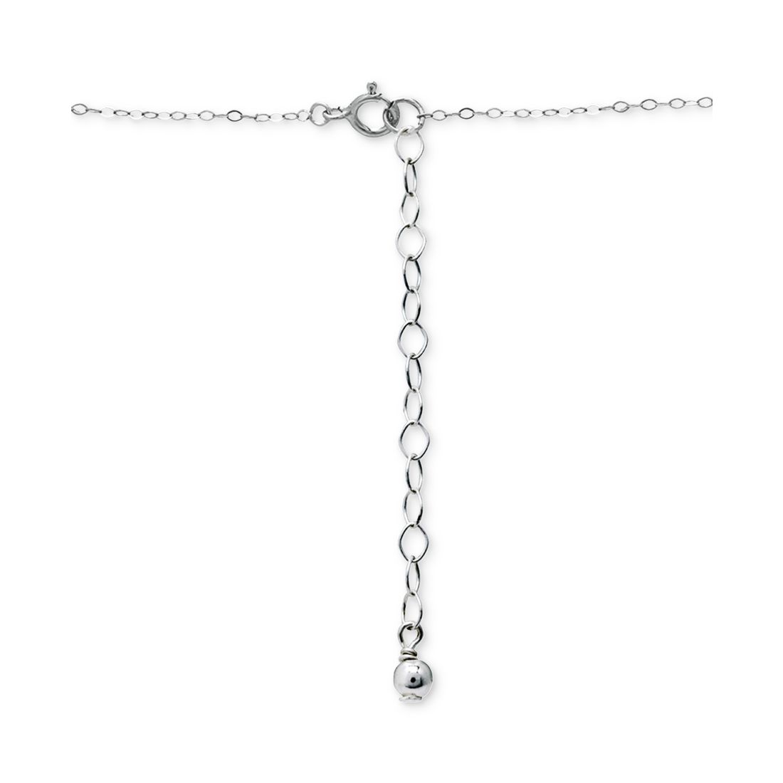 Macy s Giani Bernini Cubic Zirconia Bezel Curved Bar Collar Necklace 16 2 extender Created for Macy s available now at Tyrone Square